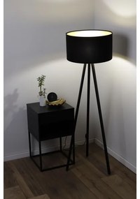 Stojací lampa STANDART 1xE27/60W/230V černá/wenge