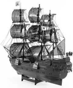 Metal Earth 3D Puzzle Black Pearl - Černá Perla / 38 dílků / od 14 let