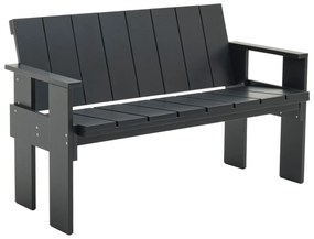 HAY Zahradní lavice Crate Dining Bench, Black