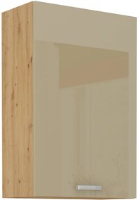 STL 60 cm skříňka horní jednodveřová ARTISAN (výška 90 cm) Barevné provedení ARTISAN: Cappuccino lesk