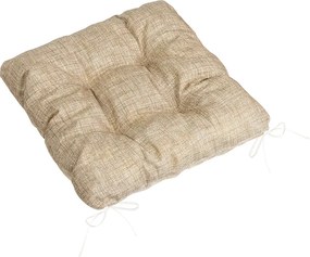 Bellatex Sedák LADA prošívaný Béžová 40x40 cm