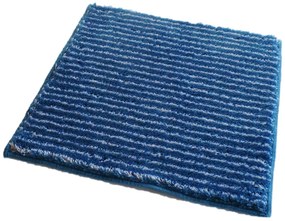 ROUTNER Koupelnová předložka PESCINA Modrá - Modrá / 50 x 50 cm