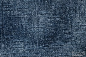 Metrážový koberec bytový Groovy 75 modrý - šíře 3 m