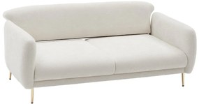 HANAH HOME Třímístná pohovka SIMENA krémová 210 cm 825BLC2837