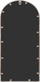 Zahradní zrcadlo pískové 70 x 30 cm železo do exteriéru 318375