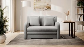 XXXLutz ROZKLÁDACÍ POHOVKA, textil, světle šedá MID.YOU - Rozkládací pohovky - 00000L002902