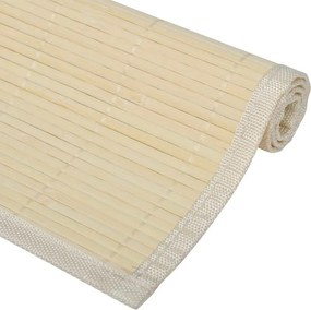 6 ks bambusových prostírání 30 x 45 cm přírodní 242107