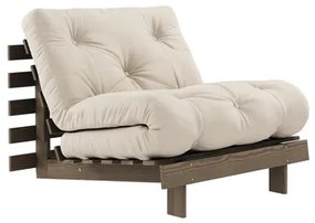 sofa ROOT by Karup - 90*200 cm carob (hnědá) + futon beige 747
