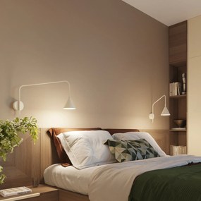 Sollux Lighting Nástěnné svítidlo NOX 1 béžové s vypínačem