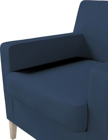 Potah na křeslo IKEA Karlstad barva tmavě modrá