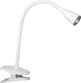 Rabalux 4196 - LED Stolní lampa s klipem JEFF LED/4,5W/230V bílá