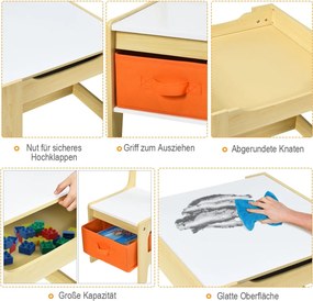 Costway 3 TLG. Dětská sedací skupina Dětský nábytek Dětská sedací souprava