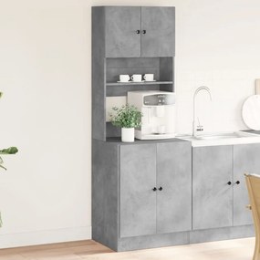 Kuchyňská skříňka betonově šedá 60x50x180 cm kompozitní dřevo 3276640