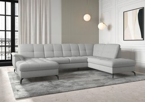 XXXLutz SEDACÍ SOUPRAVA, textil, světle šedá Sit & More - Sedací soupravy - 00014401335F