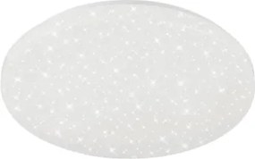 Stropní LED svítidlo hvězdné nebe BRILONER průměr 38,5cm 18W IP44 bílé 2360016