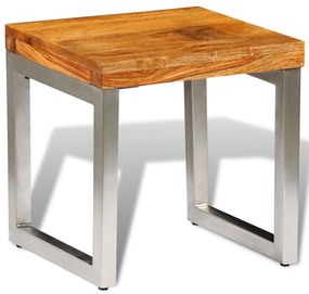 vidaXL Konferenční stolek z masivního sheeshamu