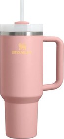 Broskvová termoska s brčkem z nerezové oceli 1,18 l Quencher H2.O FlowState™ Tumbler Peach Rose – Stanley