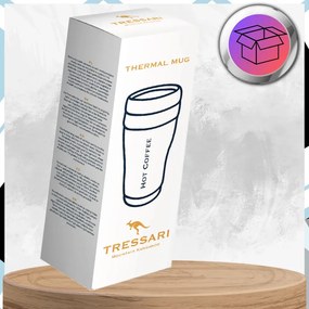 Camerazar Termohrnek velký termoska 510ML COFFEE na kávu vzduchotěsný