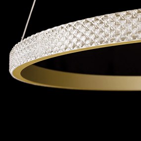 Toolight Toolight, LED závěsné osvětlení, 38W, 3000K, LHJ044-CP2, zlatá, OSW-60027
