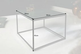 Konferenční stolek Elements 50cm mramorová zelená / 40114