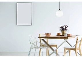 Závěsné svítidlo Florence, 1x bílé skleněné stínítko