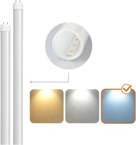 LED Technické zářivkové svítidlo T8 2xG13/18W/230V 6500K IP65 127 cm
