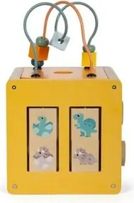 Small foot Dřevěná motorická kostka Dino / od 12 měsíců