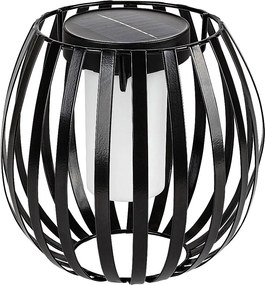 Rabalux Černá LED solární zahradní lampa Savoca 1W 77167