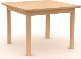 Bradop Dětský stůl Karlík 70x70 S519 | Provedení: L - Olše