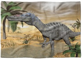 IMPAR Fleecová deka Dinosaurus 150x120 cm (Rozměr : 200 x 140 cm, Podšití beránkem: NE)