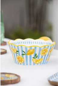 Žlutá/světle modrá mísa ø 16 cm Capri – Ladelle