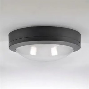 Solight WO746 LED venkovní osvětlení kulaté 13W šedé / 910lm / 4000K /