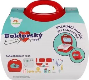 TEDDIES Doktorský kufřík / plast / 24x22x9 cm / od 3 let