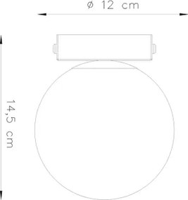 Stropní svítidlo SOLLUX YOLI 1 bílé G9 1x12W bez žárovky SL.1146