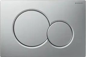 Geberit Sigma01 - Ovládací tlačítko splachování lakovaný matný chrom