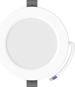 Mexen LDRR, LED stropní svítidlo pro zapuštění, průměr 12 cm, 6W, neutrální - 4000K, 600 lm, bílá - L210-012-0640-20