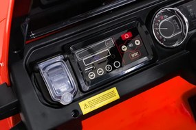 Elektrické autíčko Jeep Wrangler Rubicon LIFT oranžové