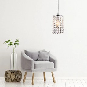 Toolight - Stropní závěsné svítidlo 1xE27 APP730-1CP, chromová, OSW-08767