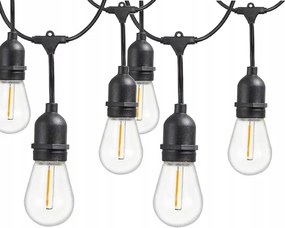 LED světelná zahradní girlanda LUCENT, 15 m