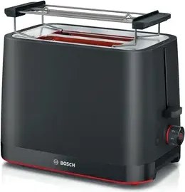 Bosch MyMoment TAT3M123 černá / Topinkovač / 950 W / 2 topinky / centr