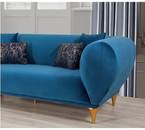 Hanah Home Třímístná pohovka MEBLON modrá 867UNQ1552