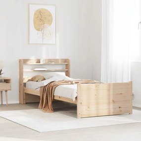 Rám postele s čelem 75 x 190 cm masivní borovice 3306746