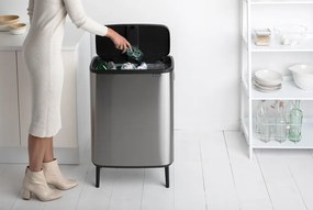 Brabantia BO Touch Bin 60L HI matná ocel otiskuvzdorná