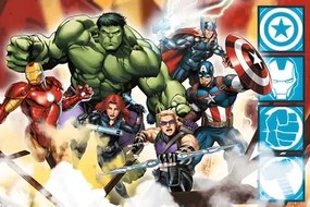 TREFL Puzzle Premium Plus Kids Avengers: Společně jsme silnější / 60 d