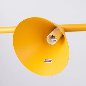Sollux Lighting Lustr NOX 4L žlutý