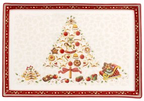 Vánoční servírovací talíř WINTER BAKERY DELIGHT, obdélníkový velký
