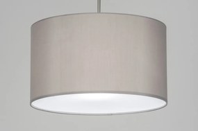 Závěsné designové svítido do obýváku Mombasa Silver Grey