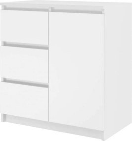 FALCO Komoda Malvína 1D3S bílá
