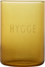 Skleněný pohár Favourite Hygge hnědý