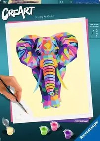 Ravensburger 289950 CreArt Vtipný slon / věk od: 12 let / verze: SV/DA